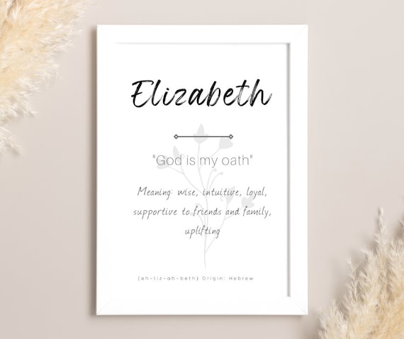 El Significado De Cada Letra Del Nombre Elizabeth El Taco Azteca