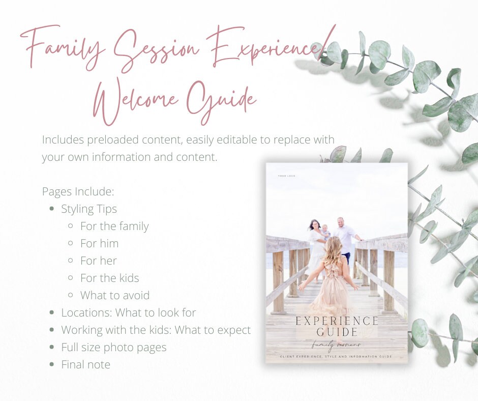 Family Session Prep Guide, What to Wear Style Guide, Family Session ...