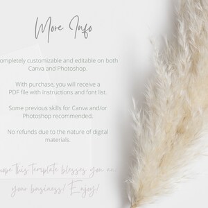 Sunflower Mini Session Template, Sunflower Minis, Photography Marketing ...