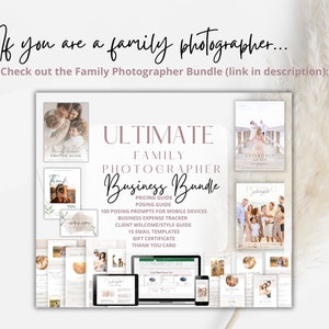 Photographer Thank You Template, Photographer Thank You Card ...
