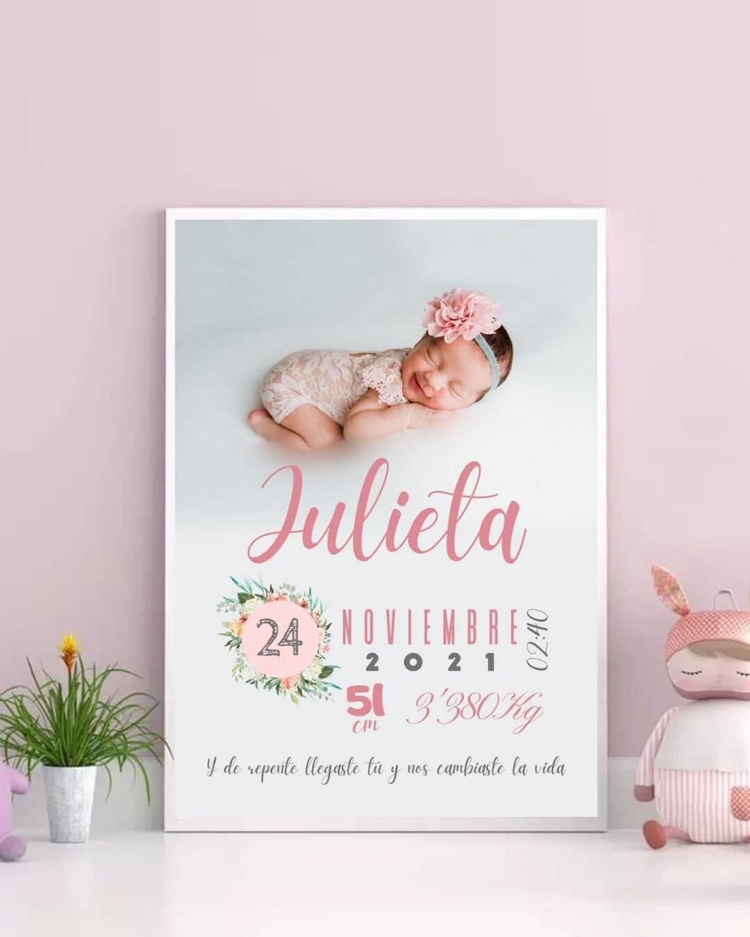 Personalized Birth Sheet. Personalized Birthday, Baby Room Decoration ...