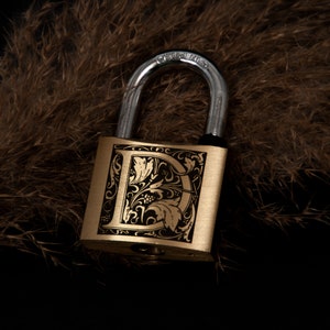 Personalized Padlock | Lover's Lock | Vintage Engraved Padlock ...