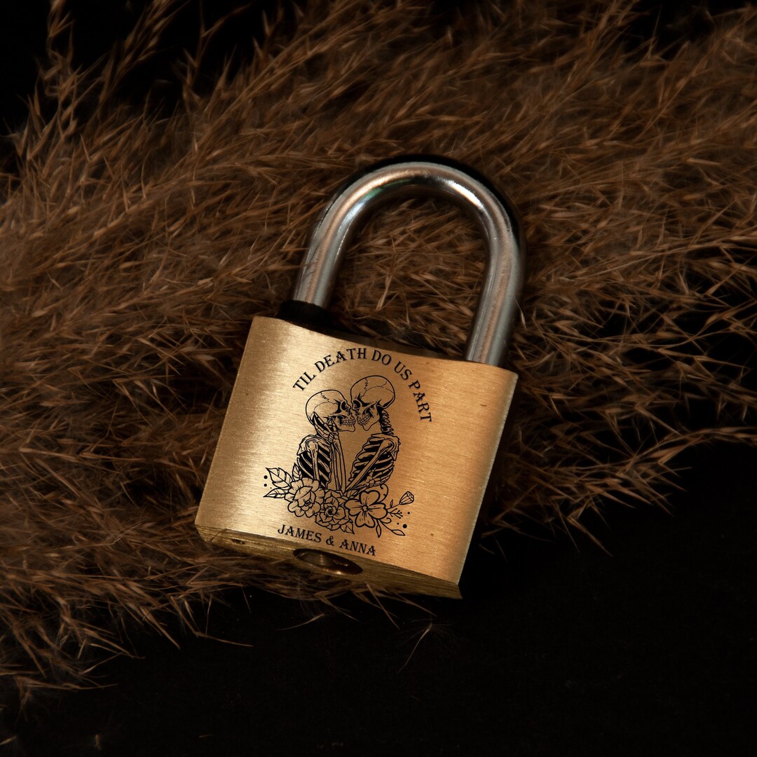 Personalized Padlock | Lover's Lock | Wedding Anniversary | Gift ...