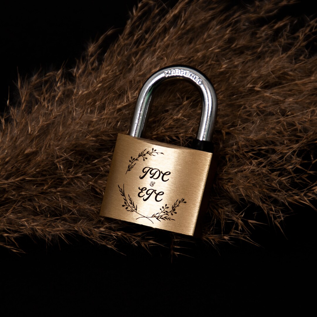 Personalized Padlock | Lover's Lock | Wedding Anniversary | Gift ...