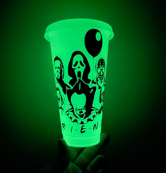 Horror True Crime Glow in the Dark Cold Cup 24 Oz Friends - Etsy UK