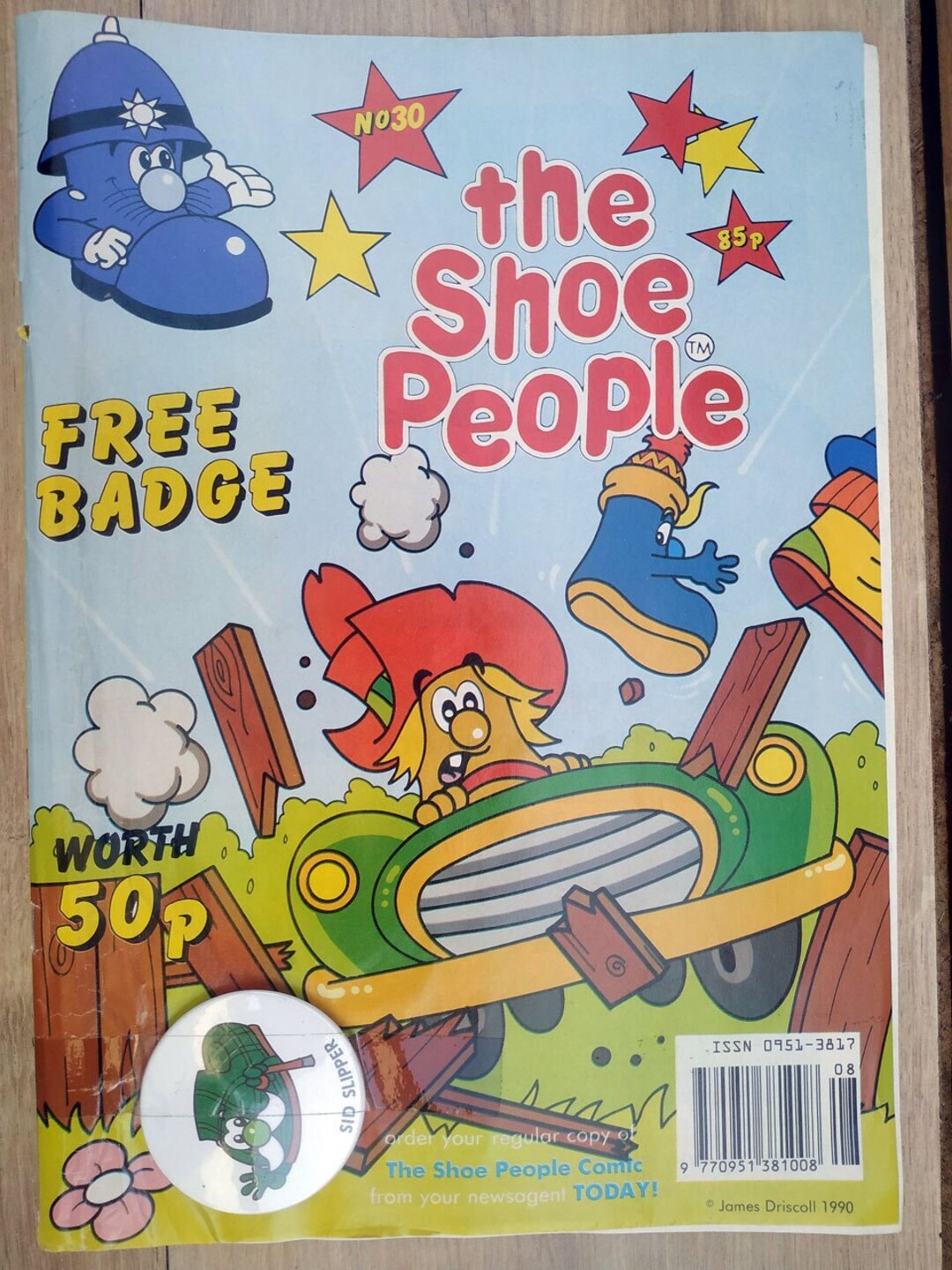 Rare Vintage Retro the Shoe People Comic 30 1990 TV Am's WAC 90 Show ...