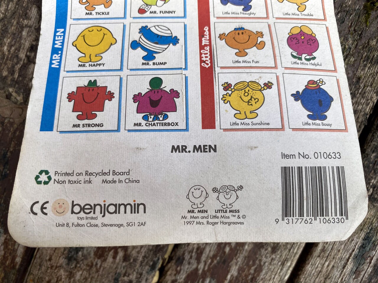 Rare Vintage MR MEN Little Miss Self Inking Stamper Set 1997 Roger ...