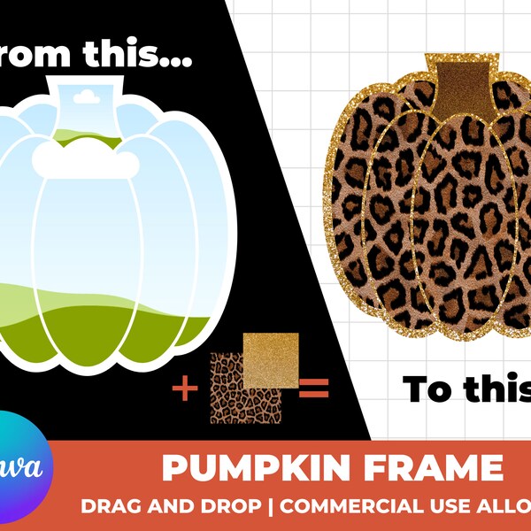 Fall Canva Frame - Etsy