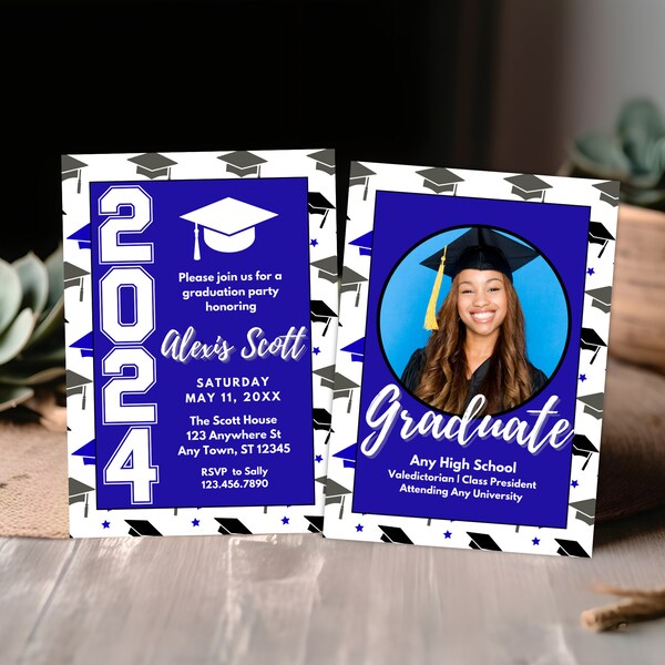 Blue Graduation - Etsy