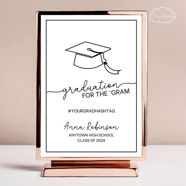 Graduation Hashtag - Etsy