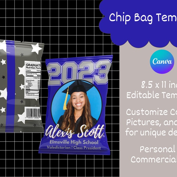 Chip Bags Graduation - Etsy