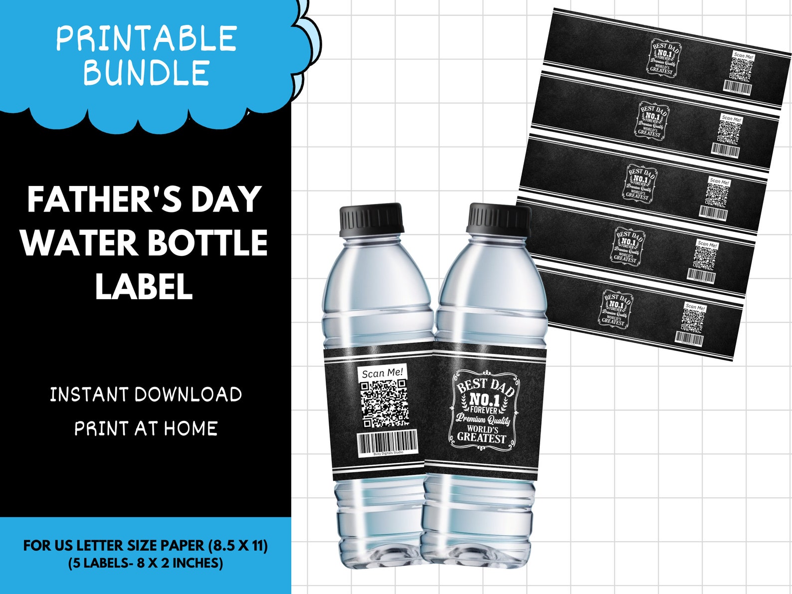 Chip Bags and More for Father's Day, Instant Download, Printable Candy ...