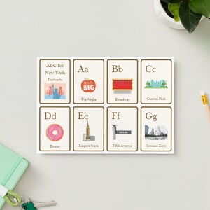 New York ABC Flashcards for Different Countries (PRINTABLE FLASHCARDS ...