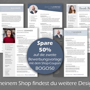 Bewerbungsvorlagen Word Lebenslauf Vorlage Bewerbung Bewerbungsvorlage ...