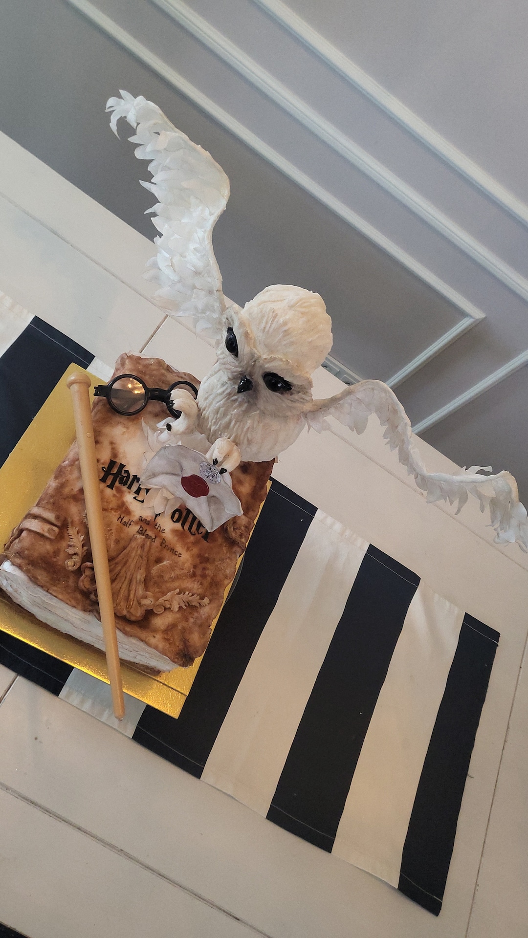 Harry Potter Hedwig Owl Made of Fondant - Etsy