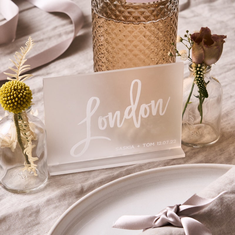 Table Names - Etsy UK