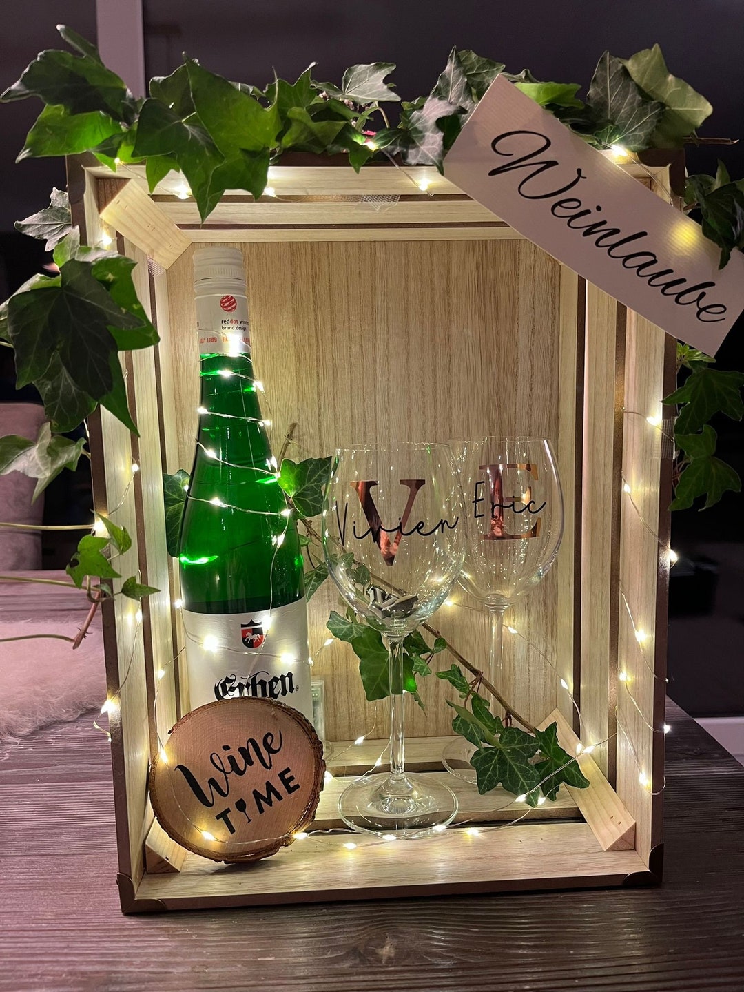 Spannende Geschenk Fr Weinliebhaber Basteln Bilder