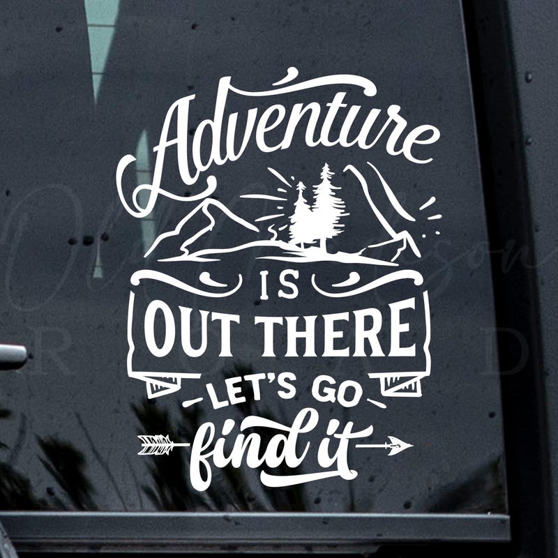Adventure Decal - Etsy