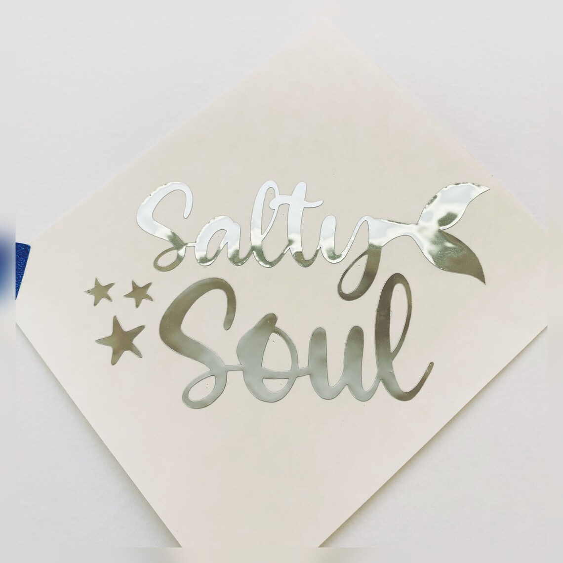 Salty Soul Decal Mermaid Decal Beach Car Decal Beach Decal - Etsy