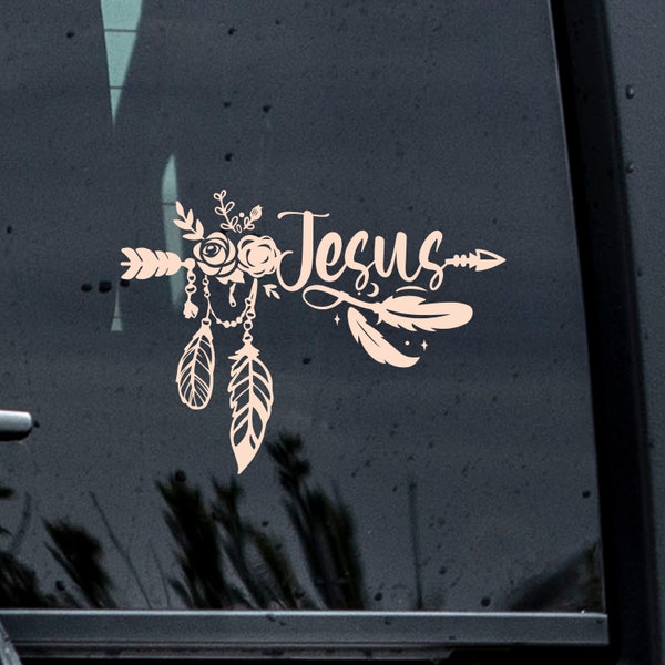 Jesus Decal - Etsy