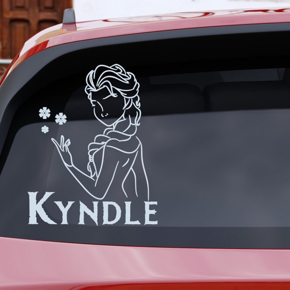 Elsa Decal Decal Disney Decal Car Decal Frozen Decal - Etsy