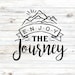 Enjoy the Journey Decal, Vinyl Decal, Laptop Decal, Personalized Decal ...