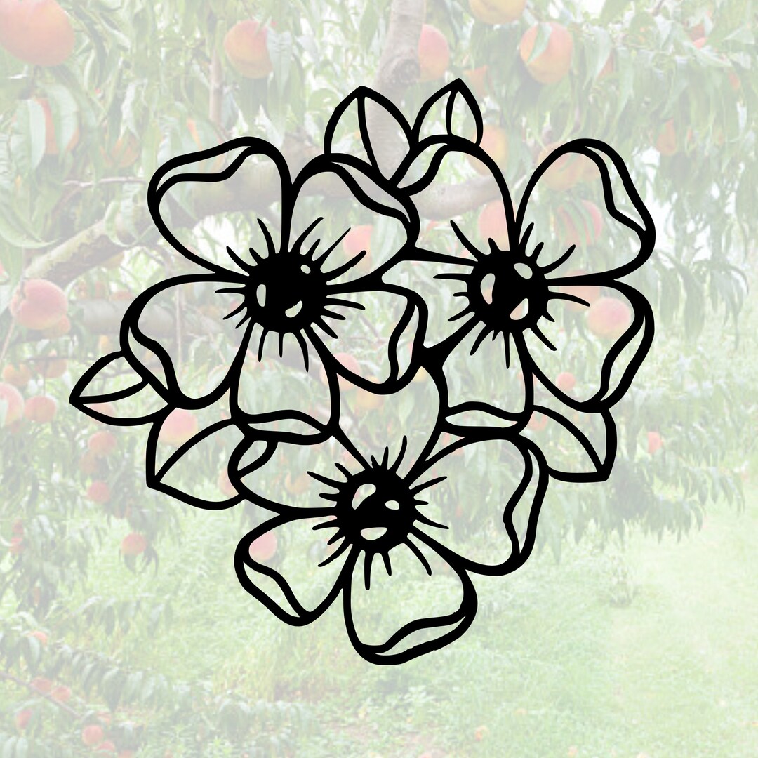 Magnolia Decal, Magnolia Car Decal, Magnolia, Simple Flower Decal ...