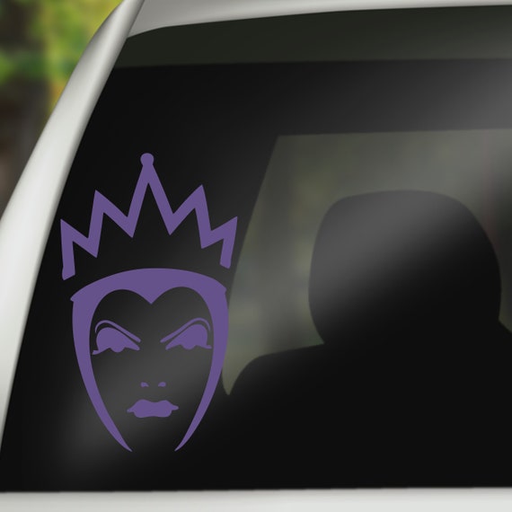 Evil Queen Decal Decal Disney Decal Car Decal Evil Queen | Etsy