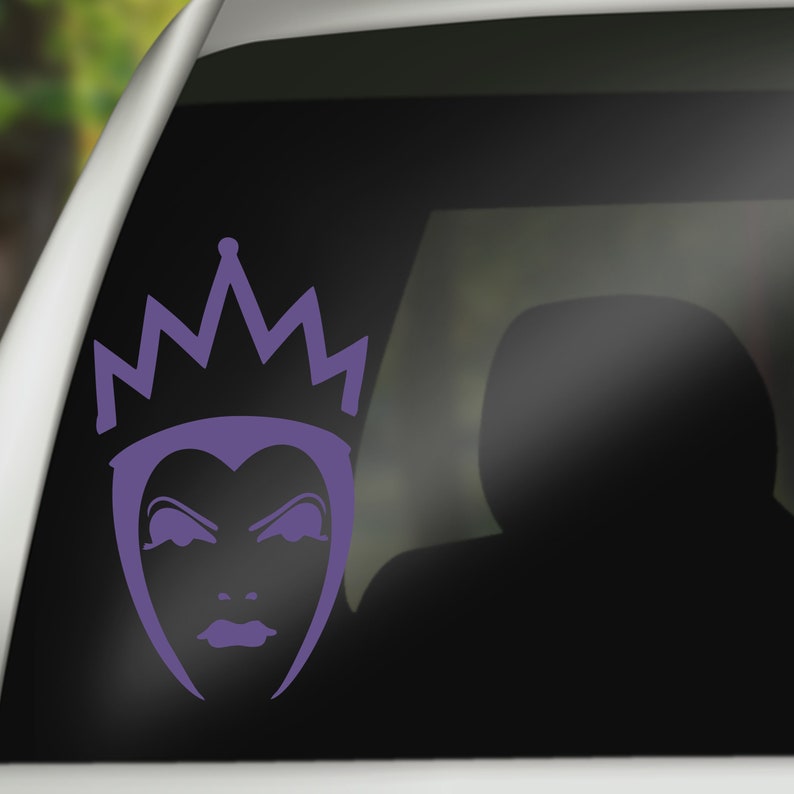Evil Queen Decal Decal Disney Decal Car Decal Evil Queen | Etsy