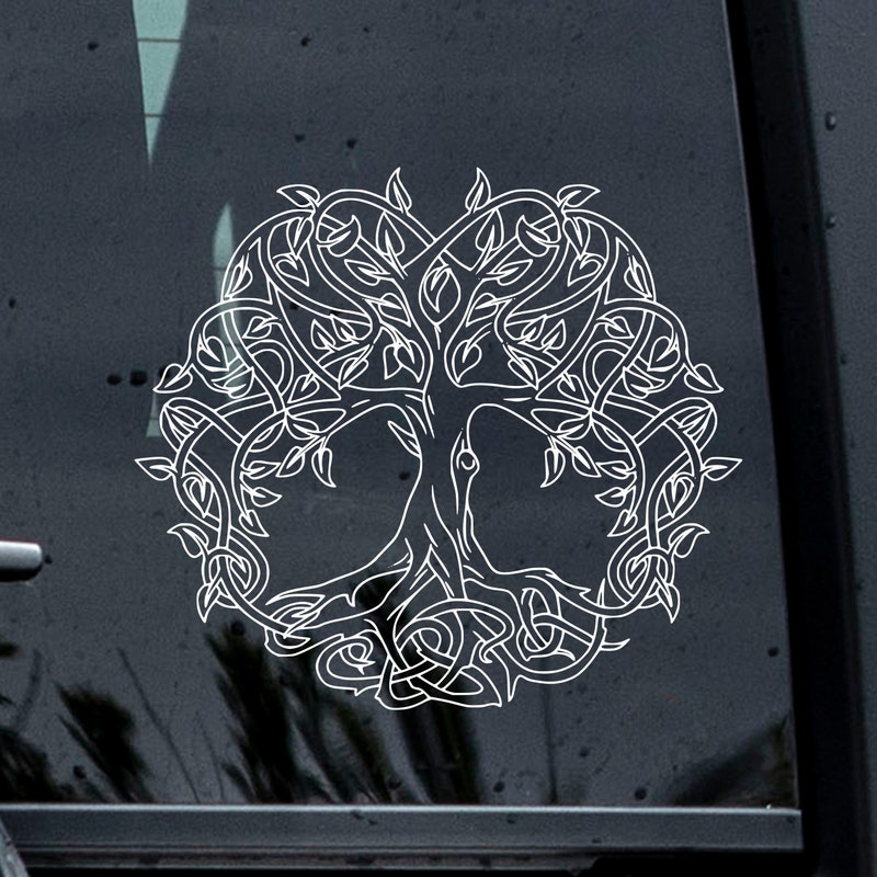 Tree of Life Car Decals - Etsy