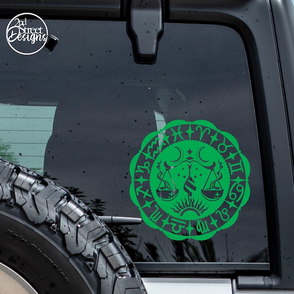 Libra Sticker - Etsy