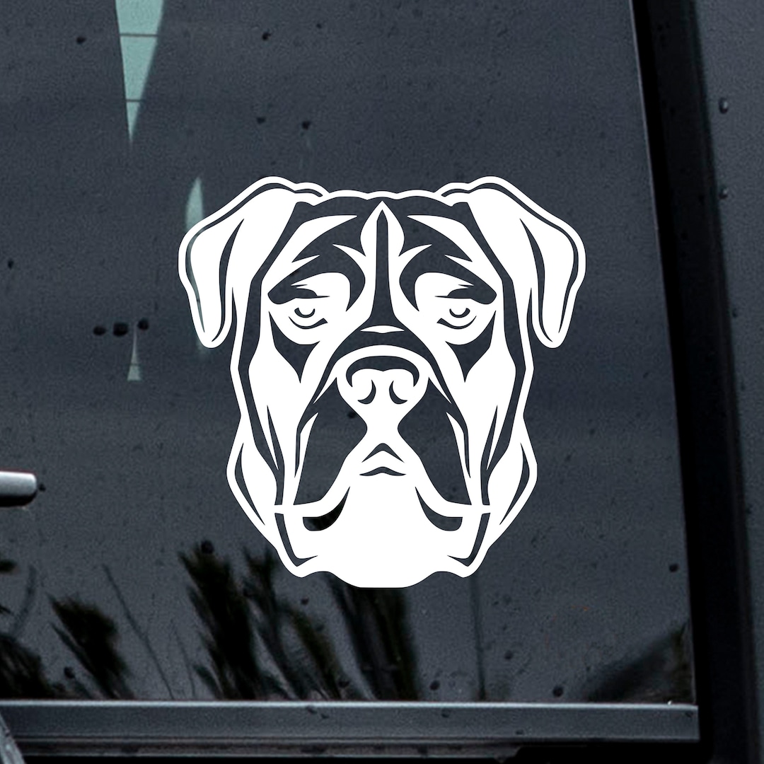 Cane Corso Name Decal Cane Corso Decal Dog Custom Dog Name - Etsy