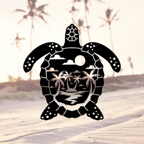 Turtle Decal - Etsy