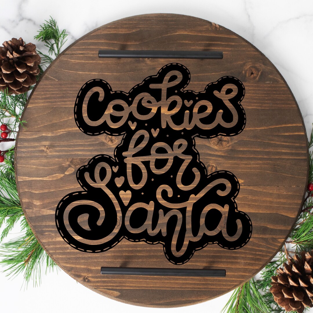 Cookies for Santa Decal Christmas Wall Decal Christmas - Etsy