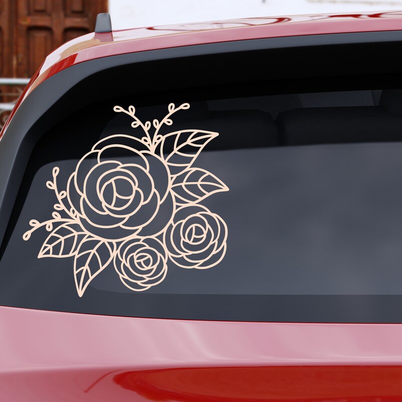 Roses Decal - Etsy