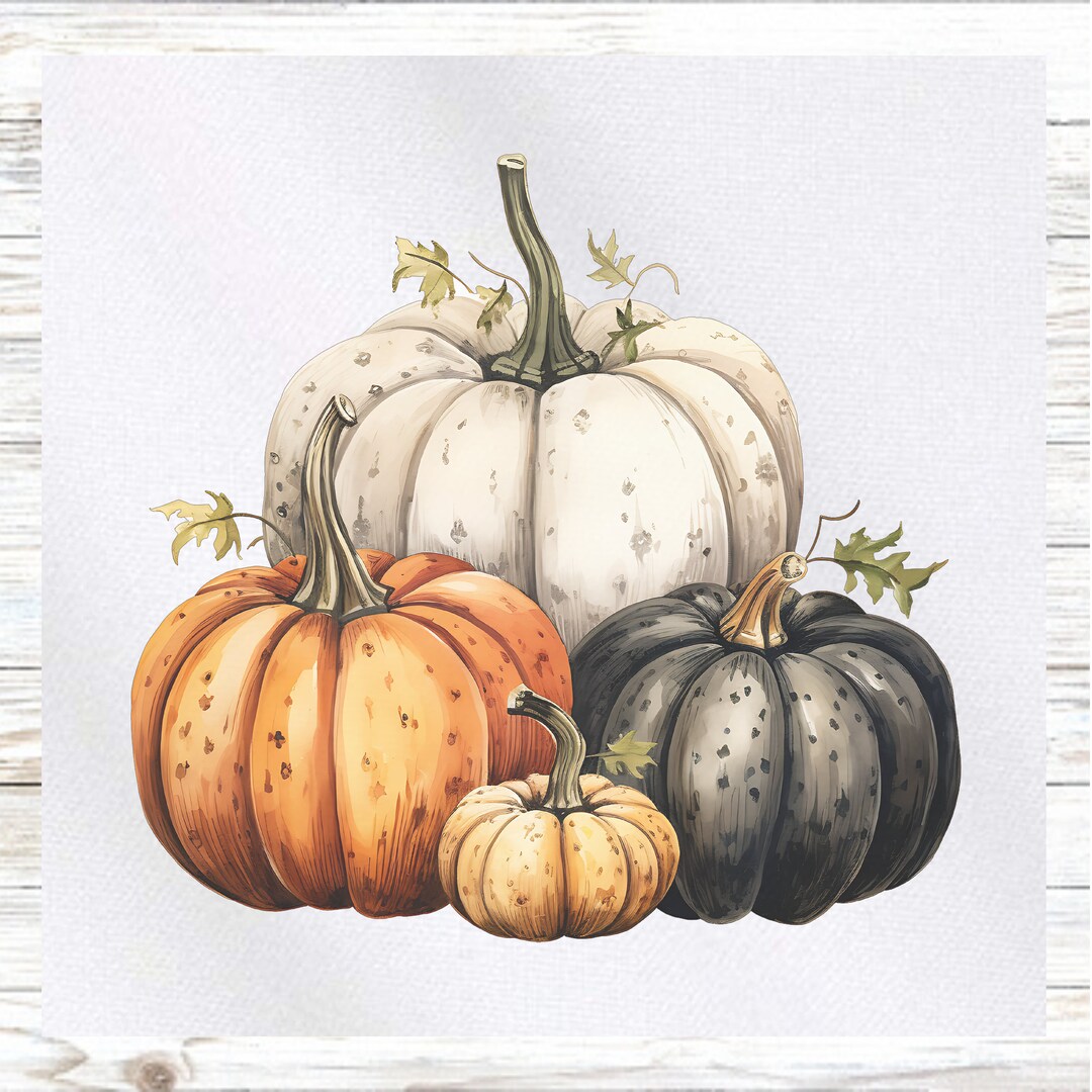 Fall Fabric Panel - Pumpkins Fabric Panel - Quilt Panel - Quilting ...