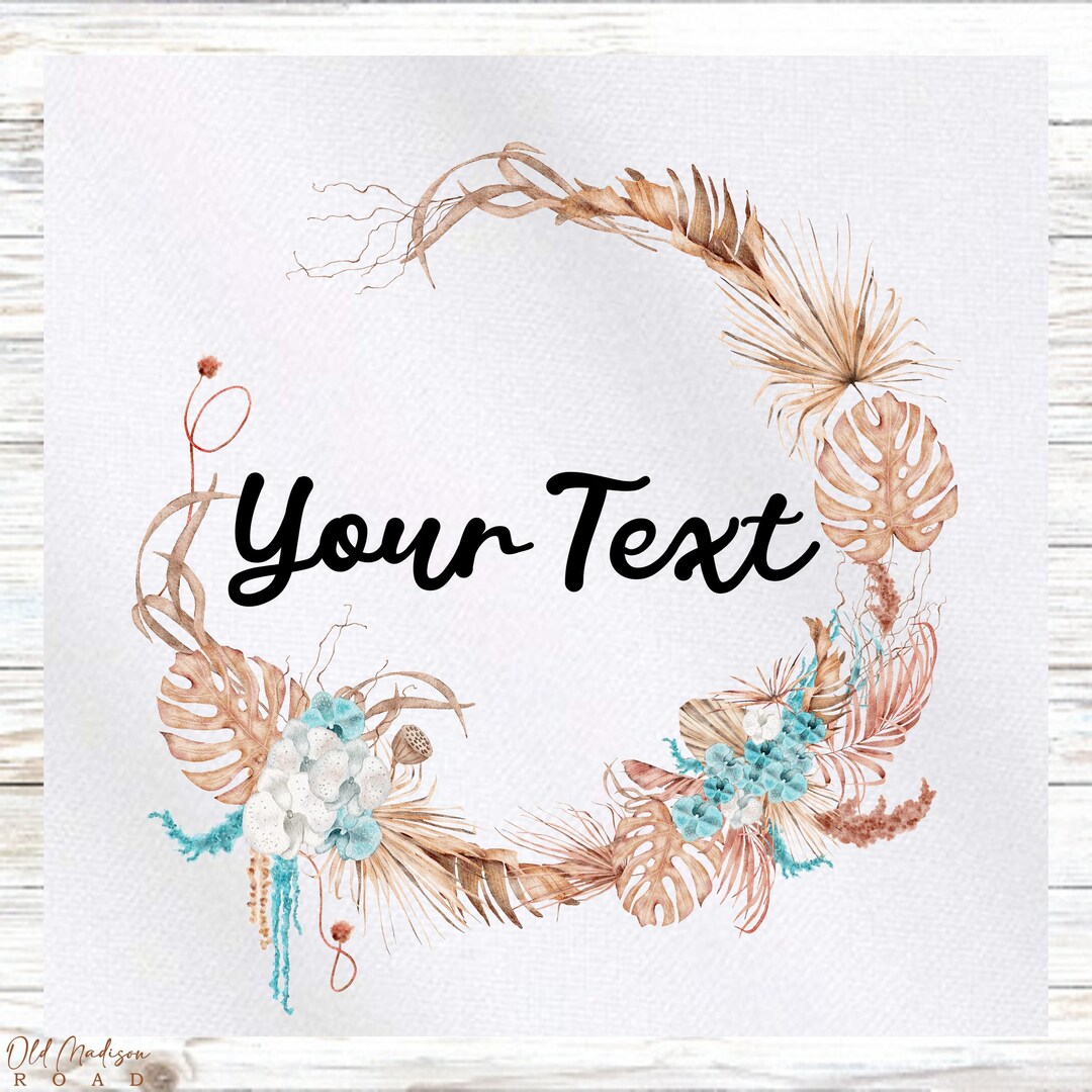 Personalized Fabric Panel - Coral Fabric Panel - Quilt Panel - Quilting ...