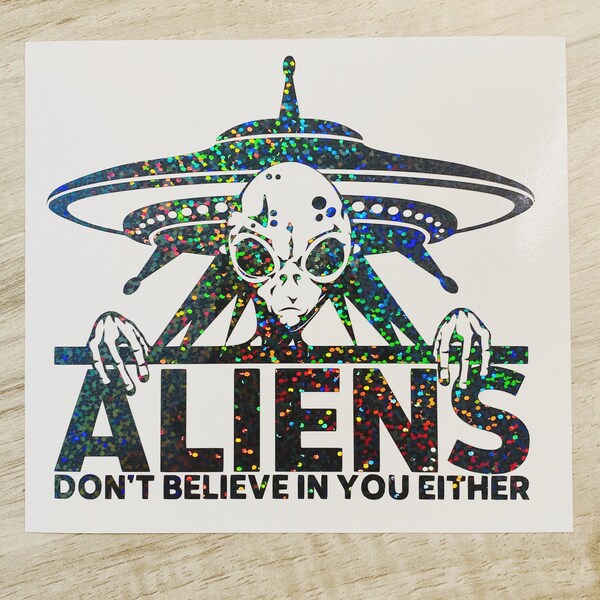 Alien Car Window Decal - Etsy