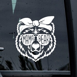 Mama Bear Decal Mama Bear Sticker Mama Bear Gift for Mom - Etsy