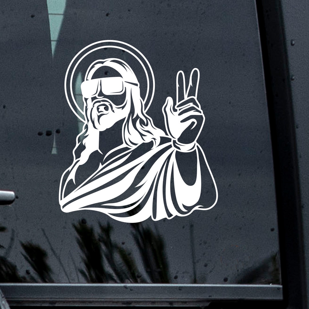 Jesus Decal, Christian Decal, God Car Decal, Forgiven Car Decal ...