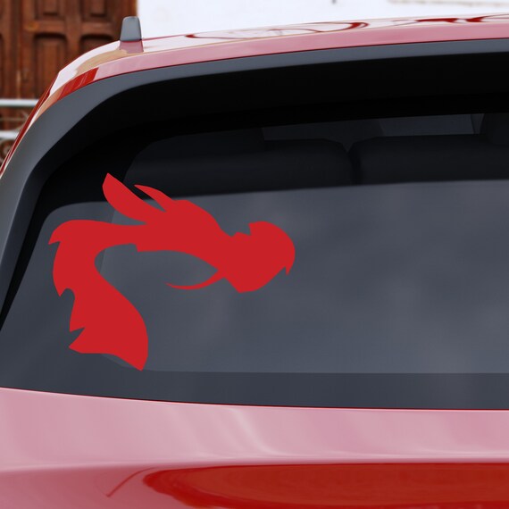Mushu Decal Mushu Sticker Mulan Decal Disney Car Decal - Etsy