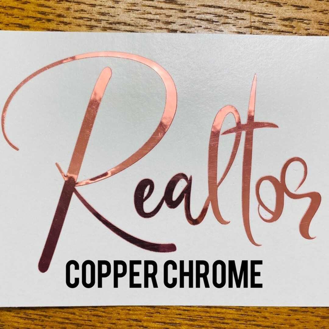Realtor Decal, Real Estate Agent Decal, Real Estate Agent Sticker, Real ...