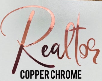 Custom Realtor Sticker Vinyl Decal Personalized Realtor Vinyl Sticker ...