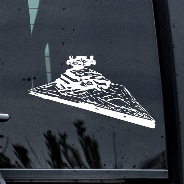 Imperial Star Destroyer Decal - Etsy