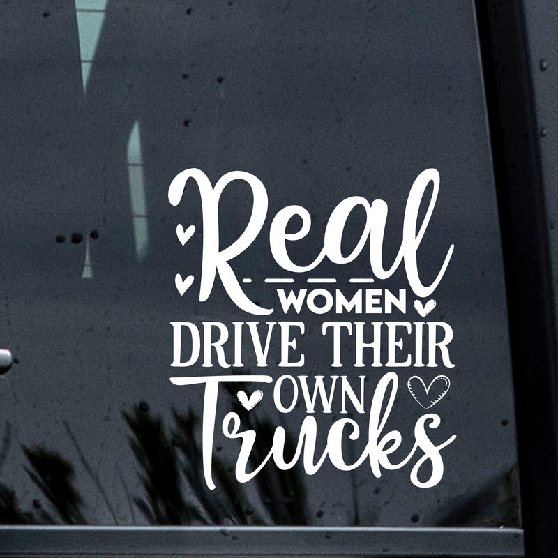 Girl Truck Decals - Etsy