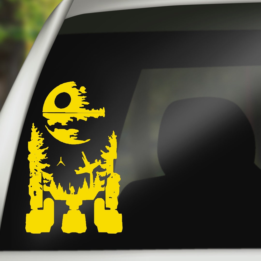 Death Star Decal, Darth Vader Decal, Star Wars Decal, Star Wars Car ...