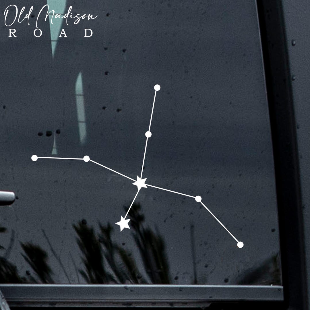 Cygnus Constellation Decal Cygnus Decal Constellation Decal ...