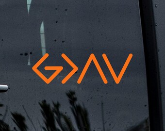 Scripture Decal, Cross Decal, Christian Decal, God Car Decal, Forgiven ...