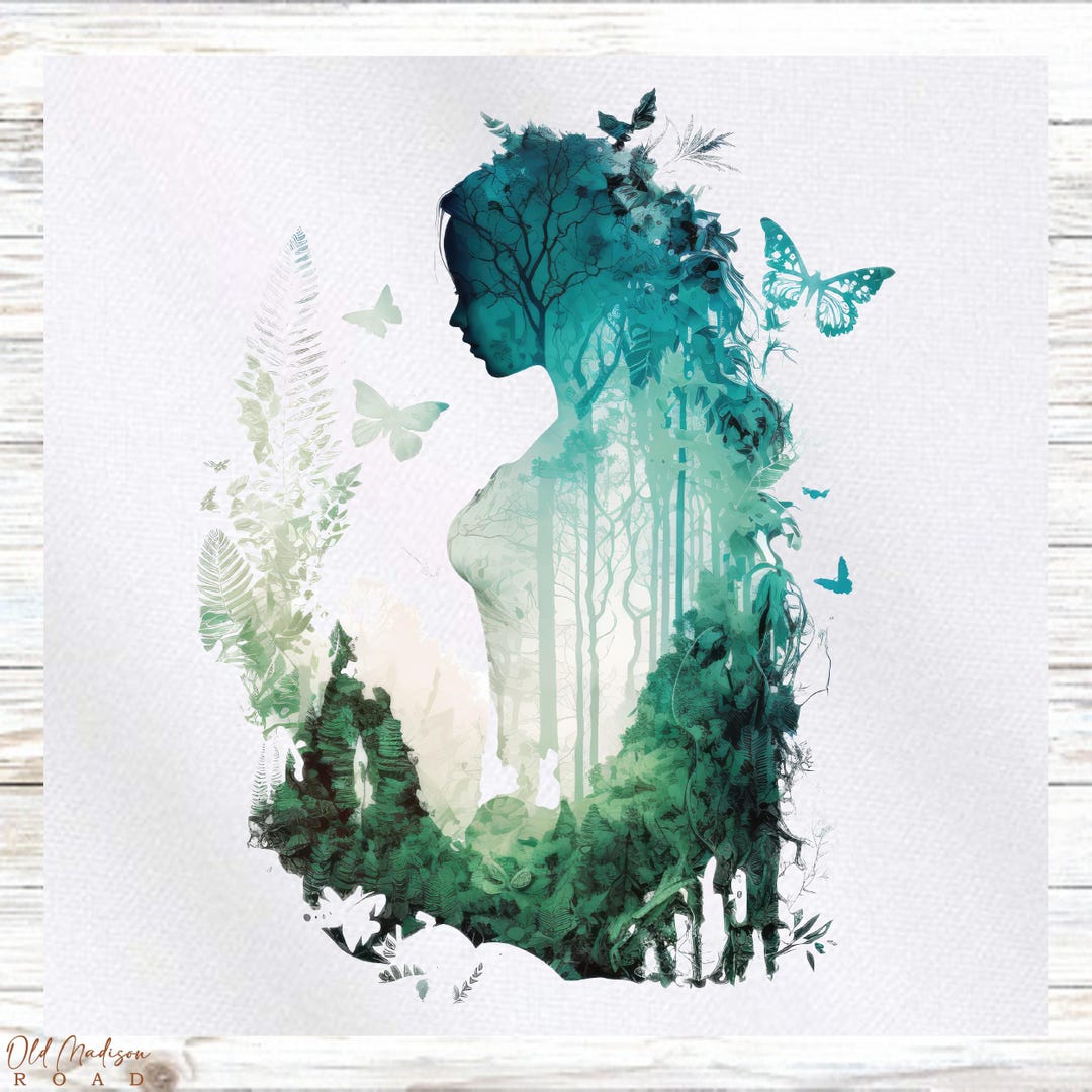 Woodland Fantasy Fabric Panel - Fabric Panel - Quilt Panel - Quilting ...