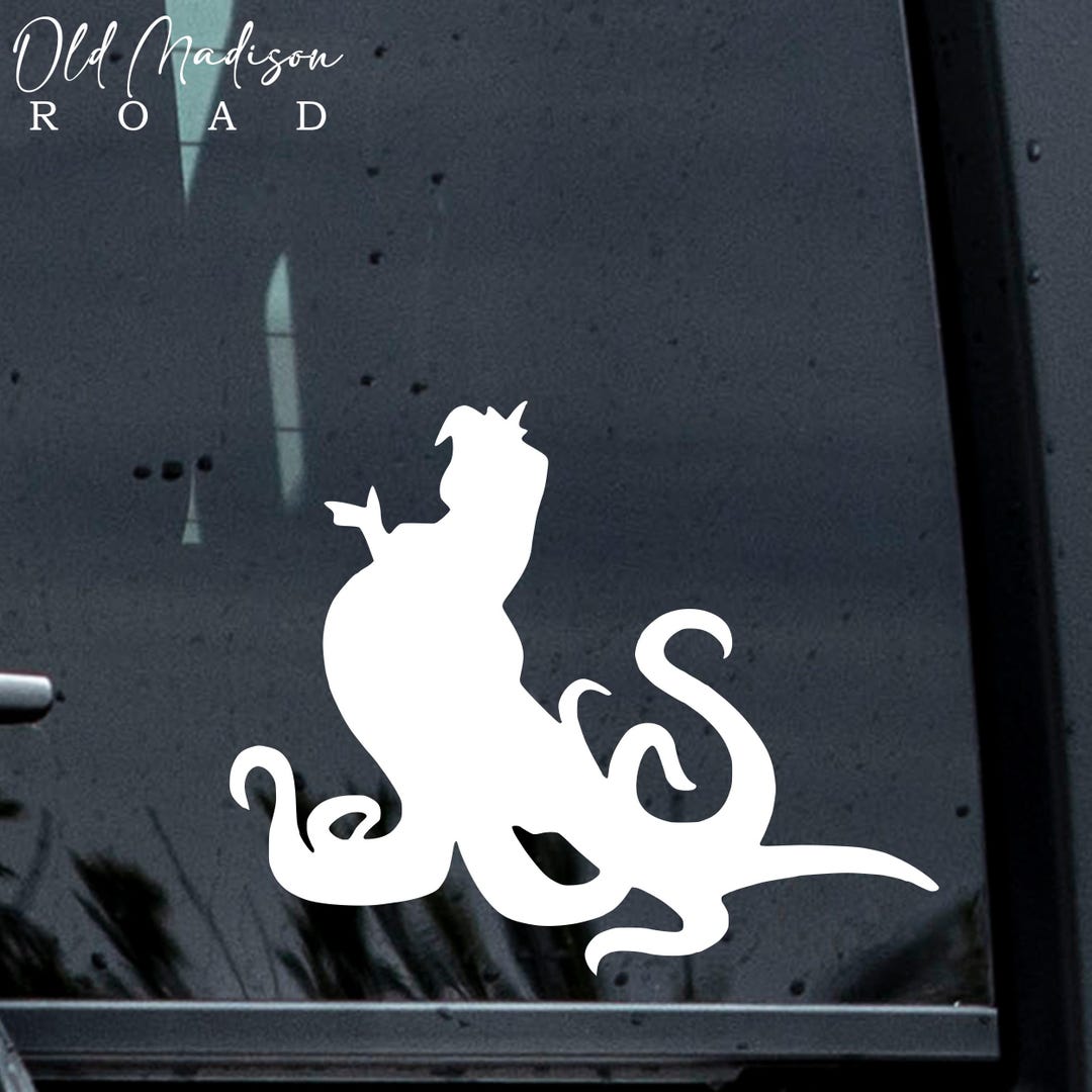 Ursula Decal - What's up Witches Decal - Ursula Opal Decal - Villain ...